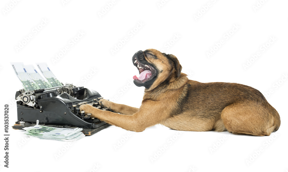 Dog Typewriter