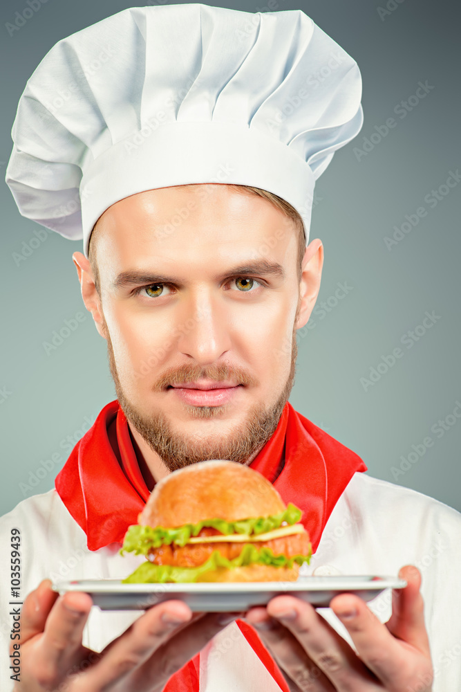 fast food cook Stock-Foto | Adobe Stock