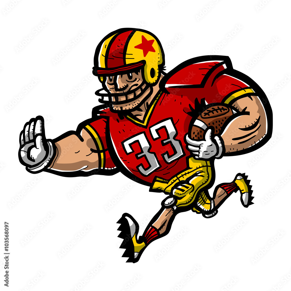 Nfl Football Cartoon