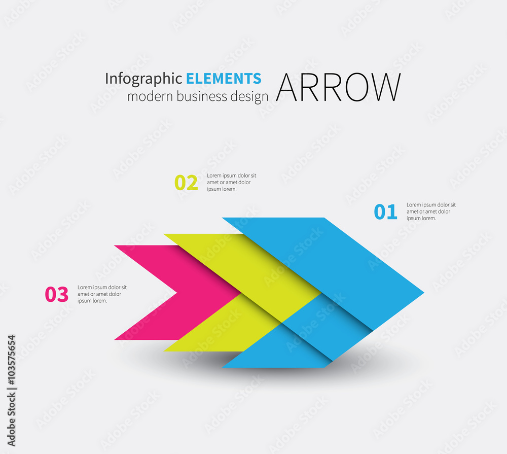 Modern Arrow Vector