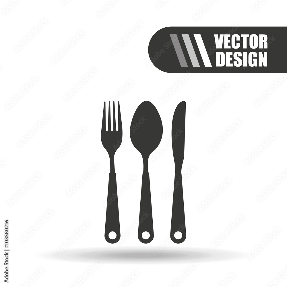 kitchen utensils design Stock Vector | Adobe Stock