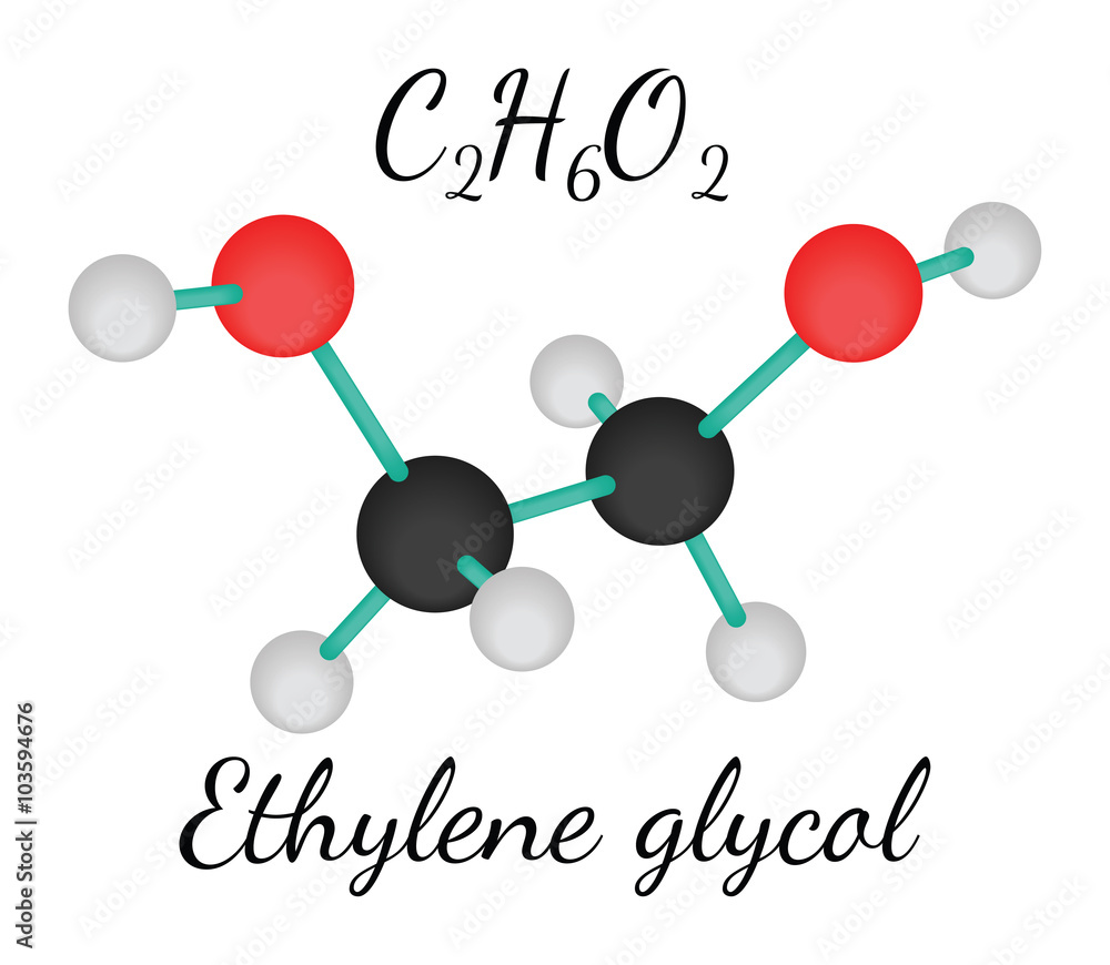 Ethylene Glycol Molecule