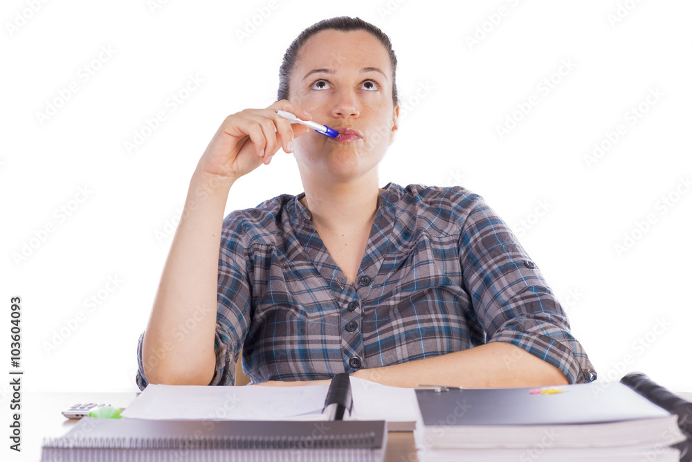 Estudiando. Stock Photo | Adobe Stock