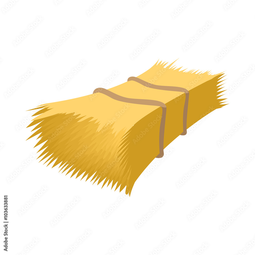 Haystack cartoon icon Stock Vector | Adobe Stock