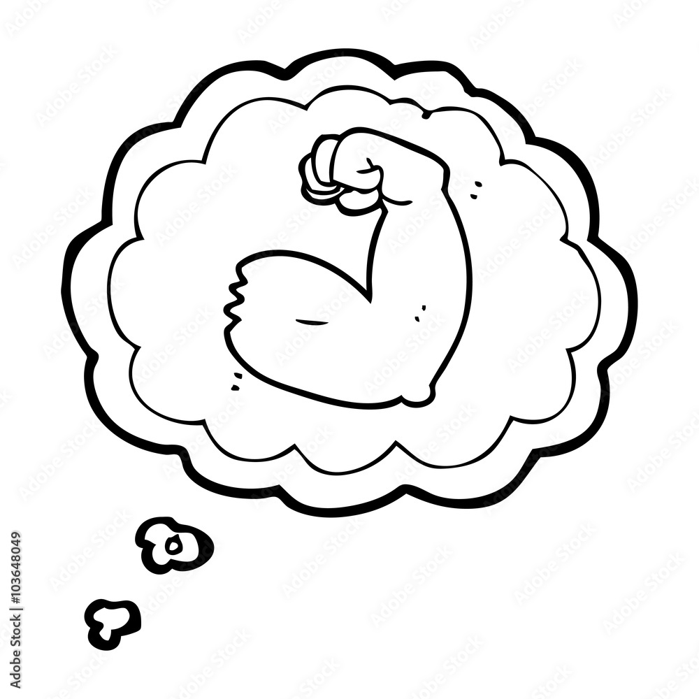Strong Cartoon Arm
