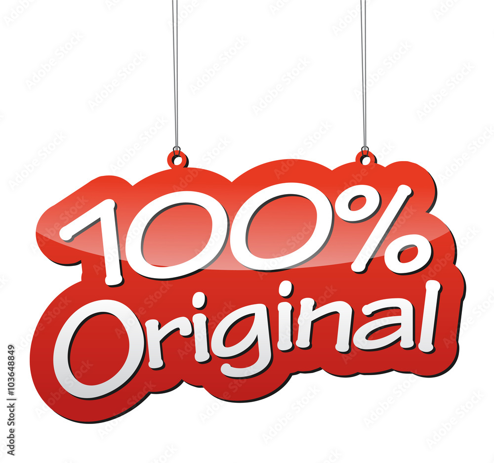 red vector background 100 percent original Stock Vector | Adobe Stock