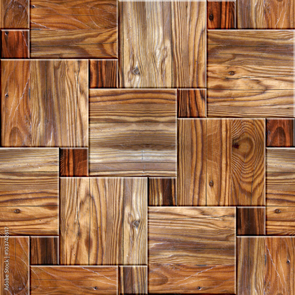 Interior wall panel pattern - seamless background - wood texture Stock ...
