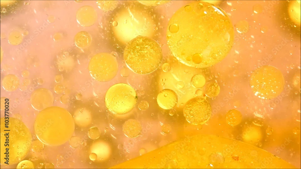 Oil, water and ink mixing for a beautiful abstract Stock Video | Adobe ...