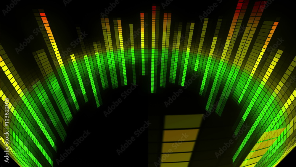Moving Music Equalizer