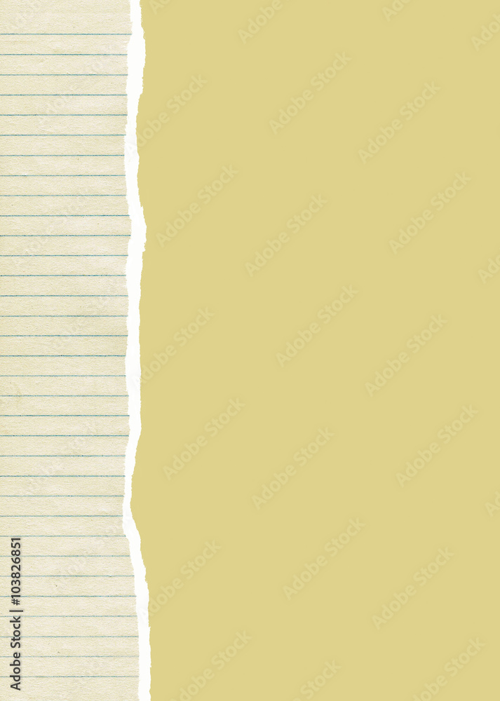 Ripped lined paper background Stock Illustration | Adobe Stock