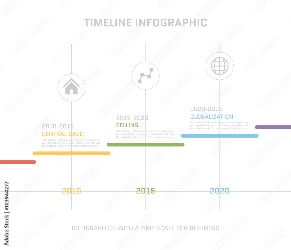 Timeline Infographic Psd Free