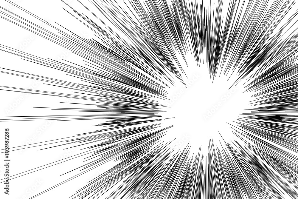 Sun ray or star burst Comic radial lines background Stock Vector ...