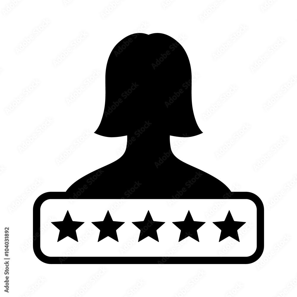Female Employee Icon