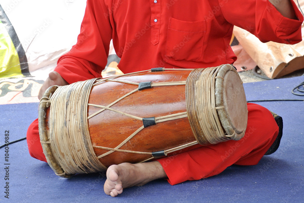 Traditional Malay Gendang or Traditional Malay drum Stock Photo | Adobe ...