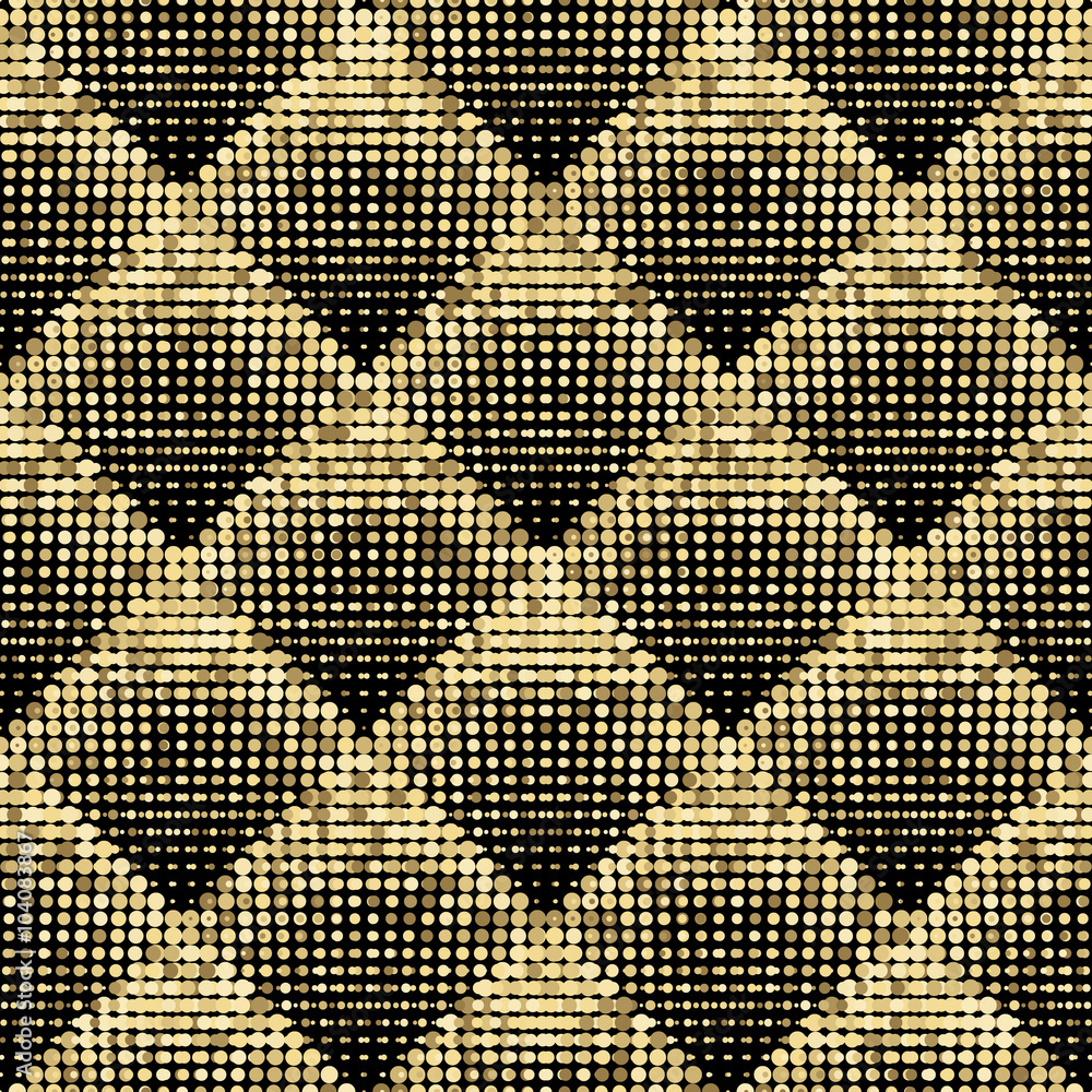 Gold vector abstract background. Gold shimmer background. Gold mosaic ...