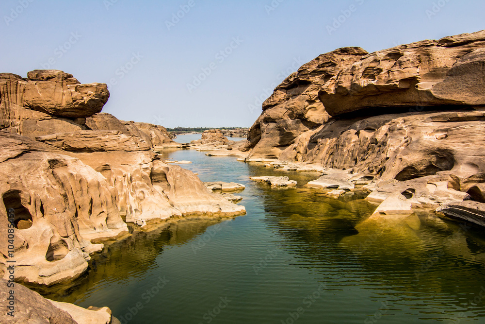 Samphanboke Ubonratchatani Grand Canyon in Thailand, 3000 Boke nature ...