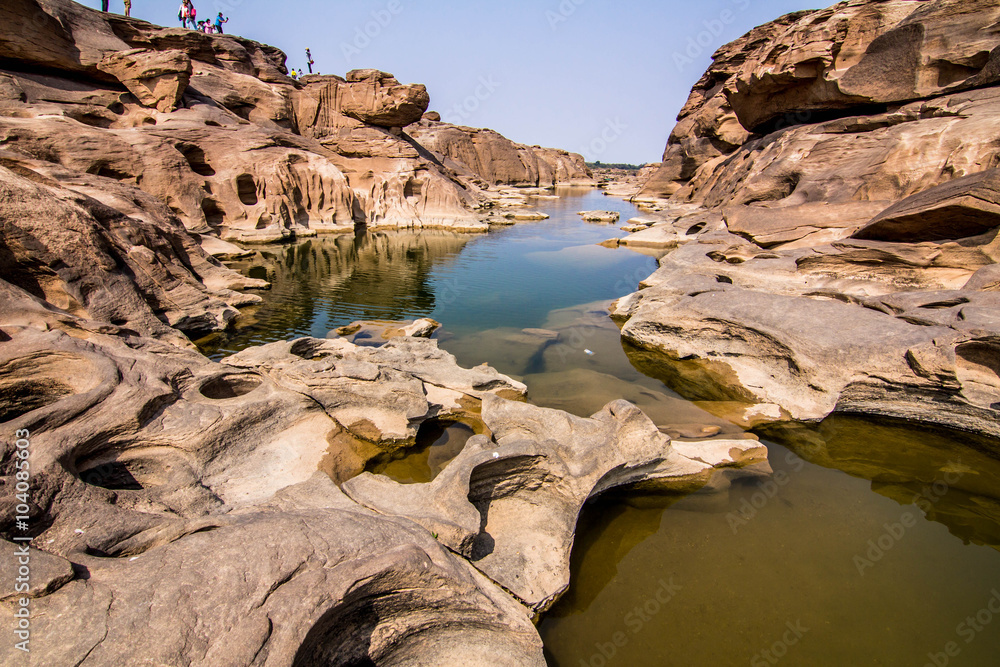 Samphanboke Ubonratchatani Grand Canyon in Thailand, 3000 Boke nature ...