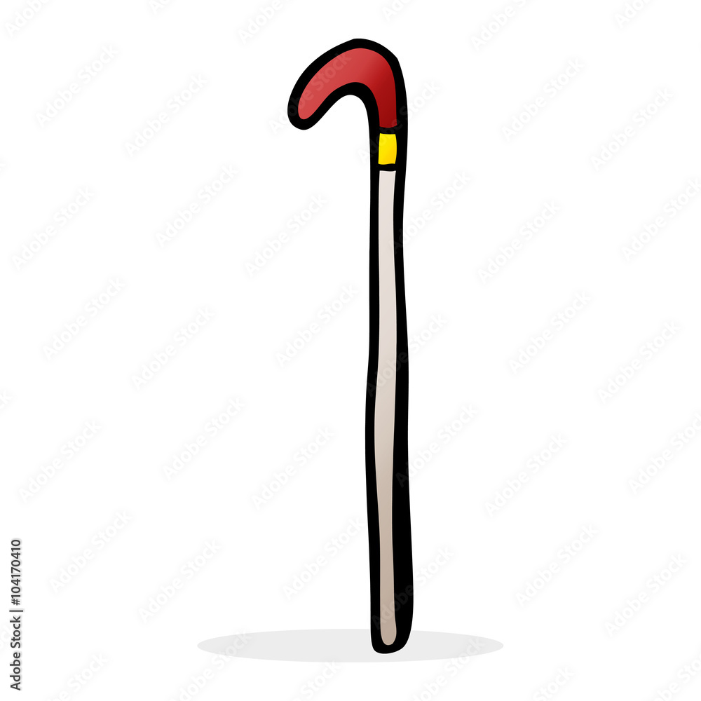 cartoon walking stick Stock Vector | Adobe Stock