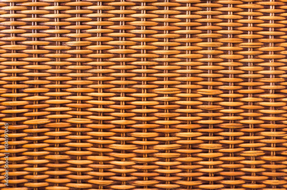 Brown wicker texture background Stock Photo | Adobe Stock