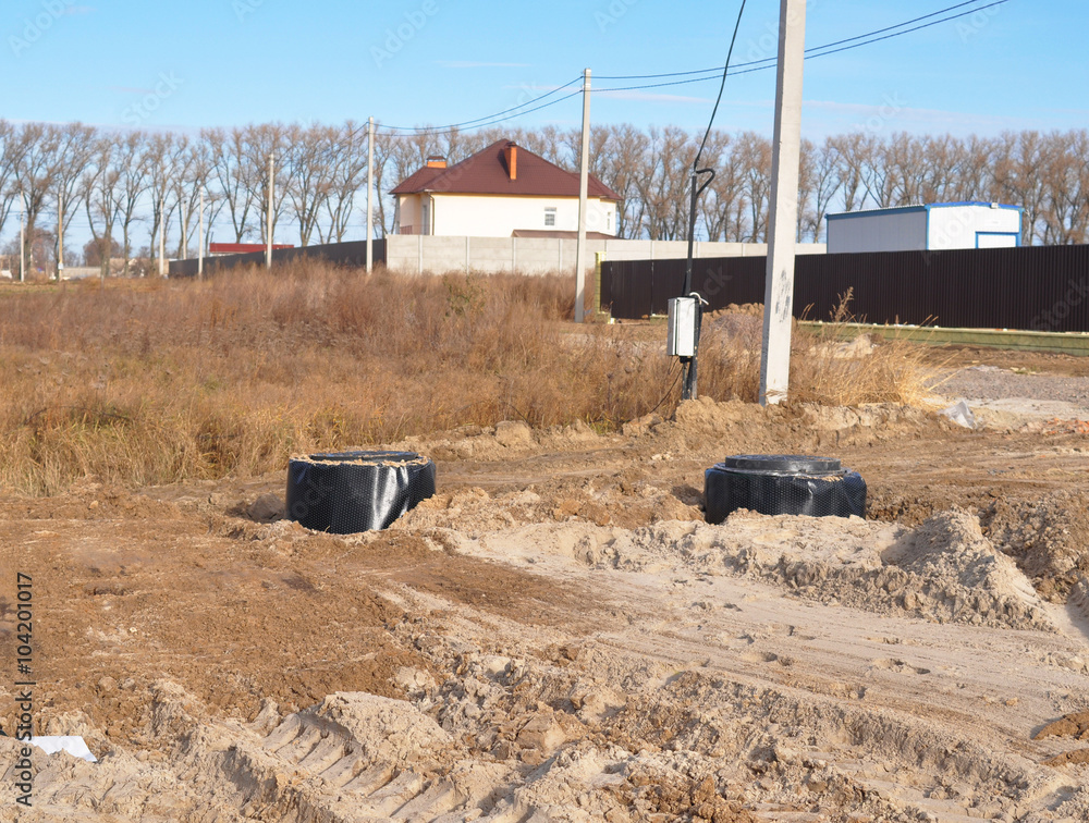 Installed Two Plastic Septic Tanks. Septic Tank Systems. The average ...