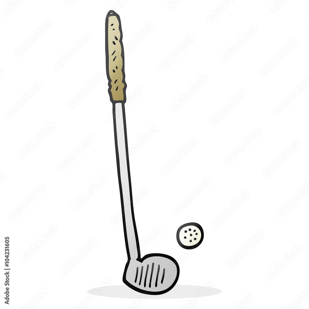 cartoon golf club Stock Vector | Adobe Stock