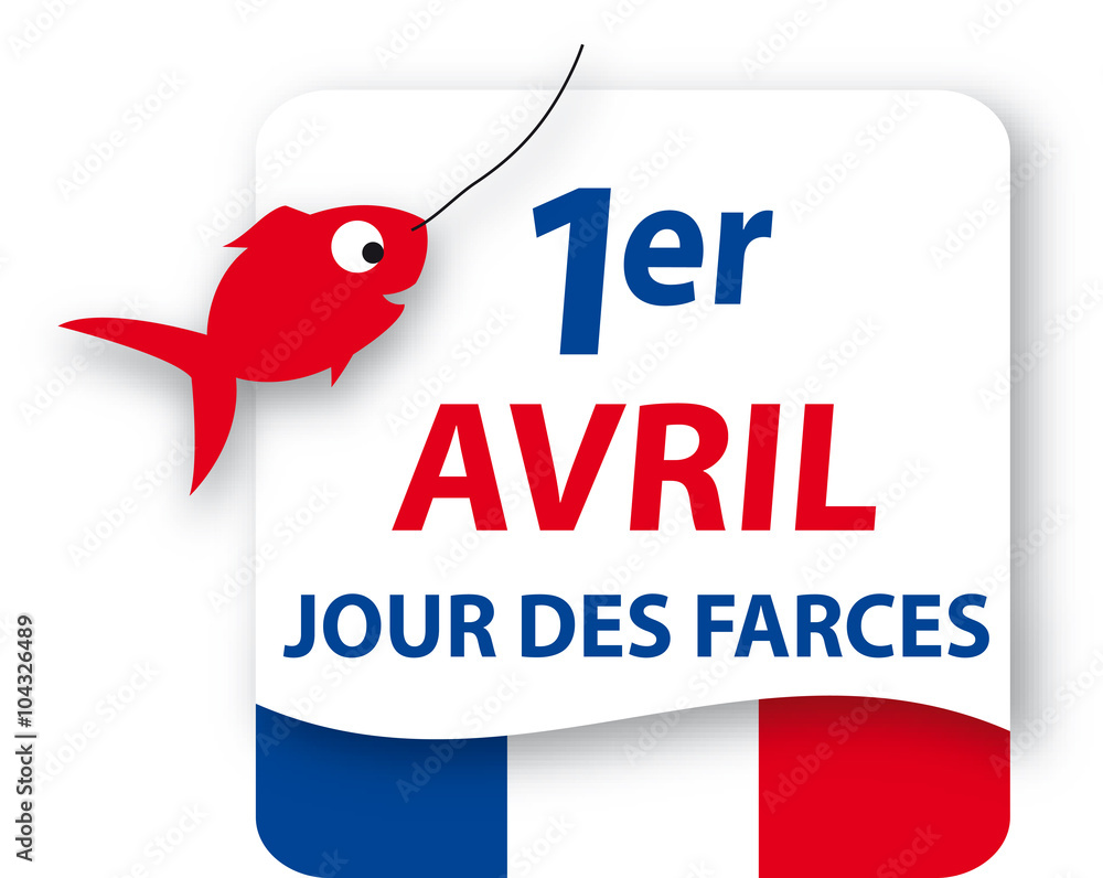 1er Avril - Jour des farces vector de Stock | Adobe Stock