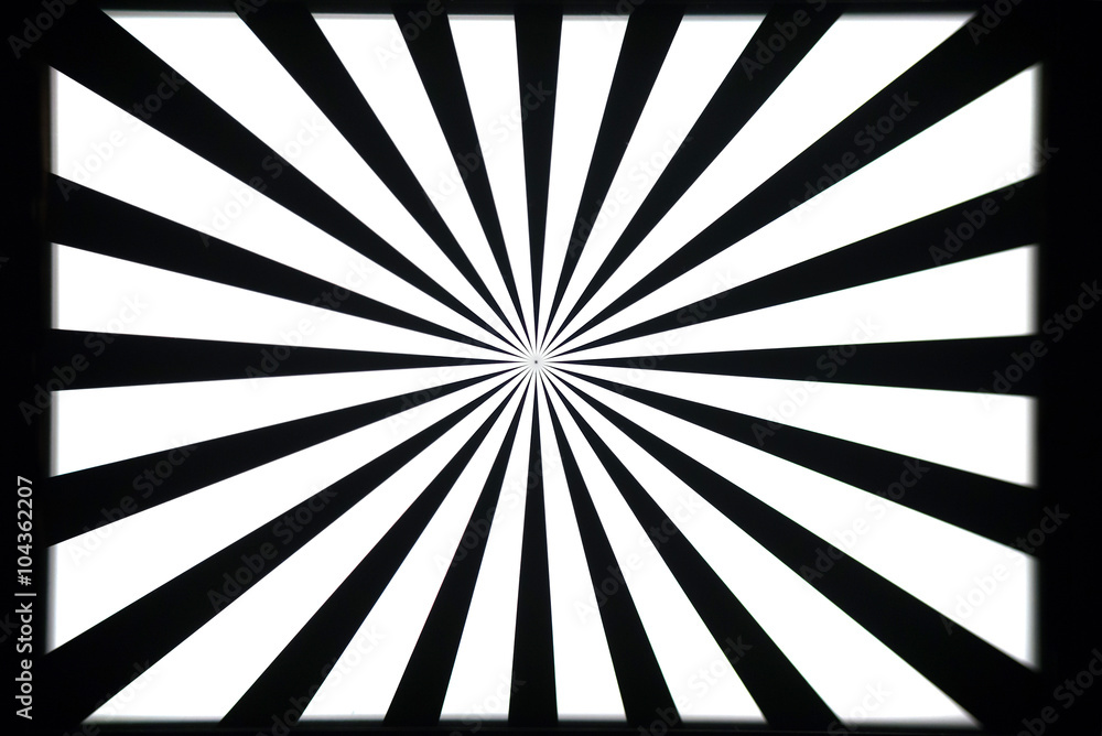 Black and white test pattern Stock Illustration | Adobe Stock