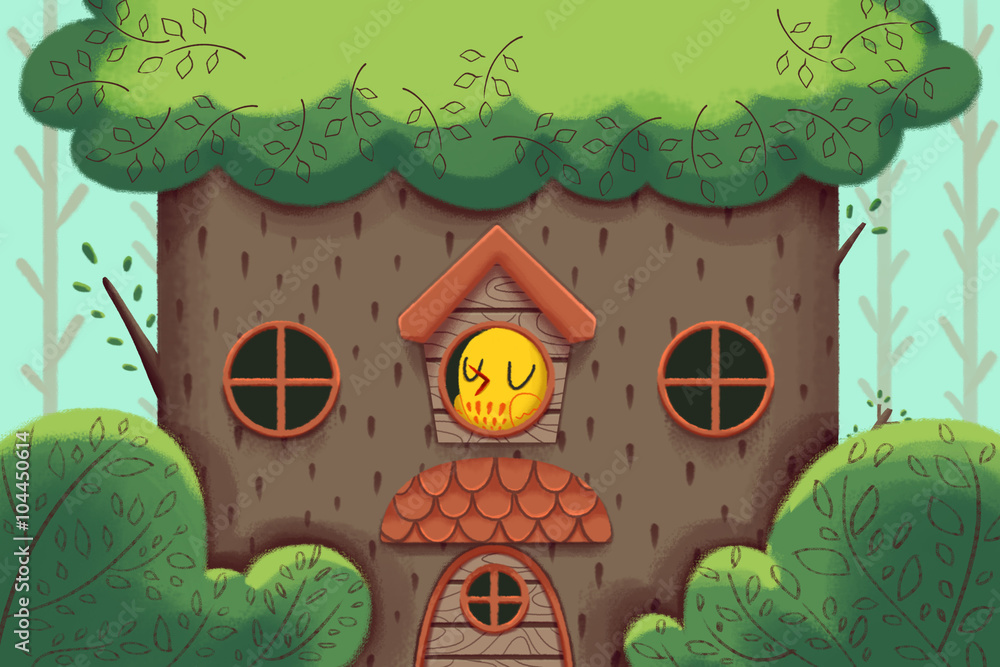 Creative Illustration and Innovative Art: Bird's Home, The Deluxe Big ...