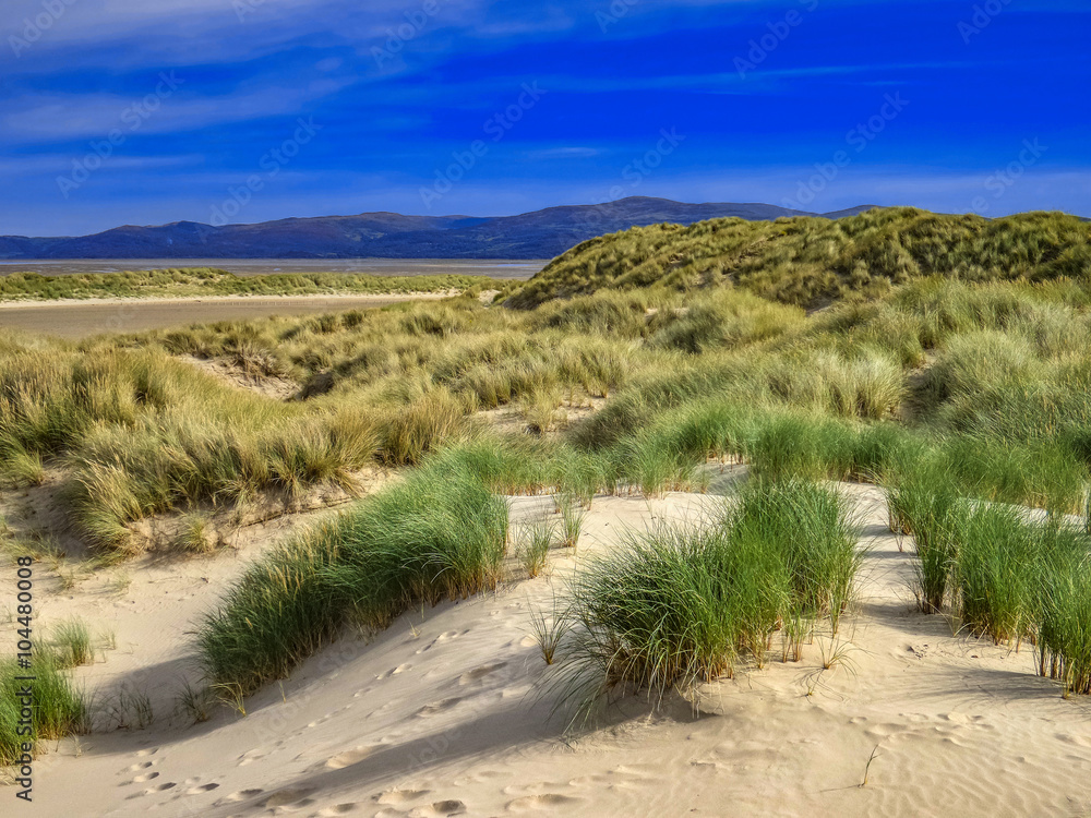 estuary of the river dovey aberdovey wales Stock Photo | Adobe Stock