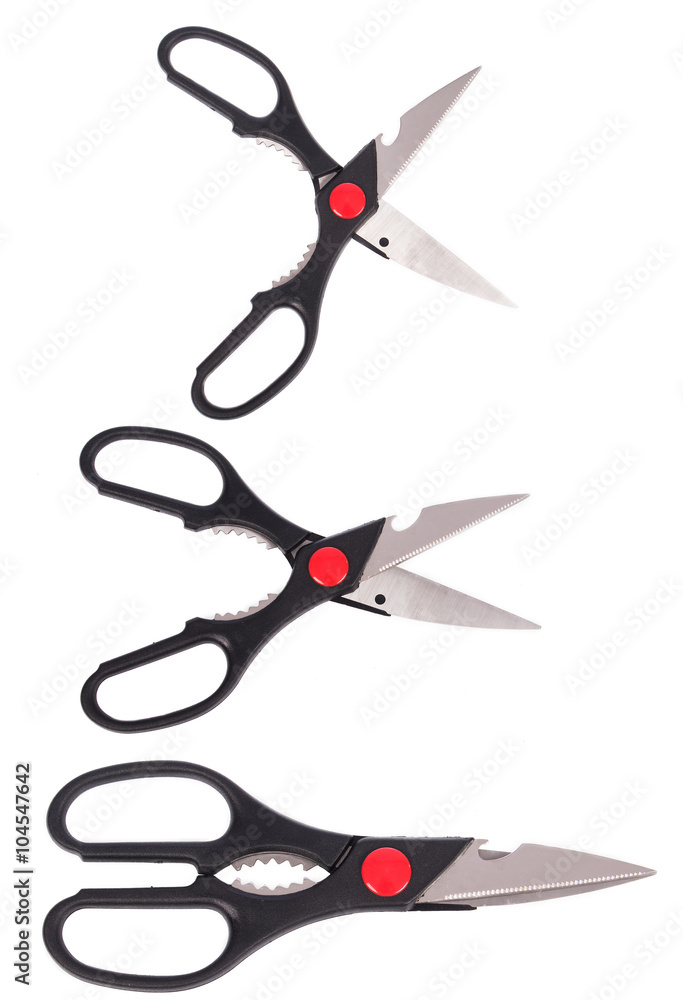 sissors on white background Stock Photo | Adobe Stock