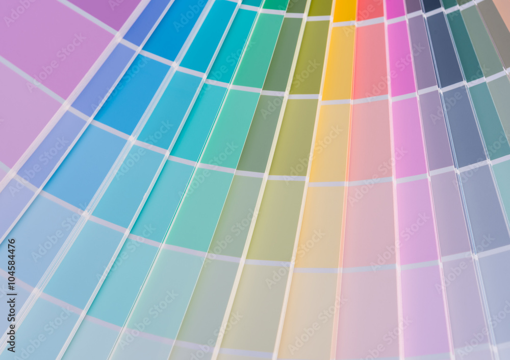 Color palette guide on white background Stock Photo | Adobe Stock