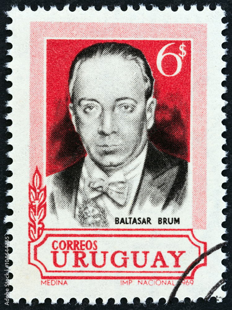 President Baltasar Brum (Uruguay 1969) foto de Stock | Adobe Stock