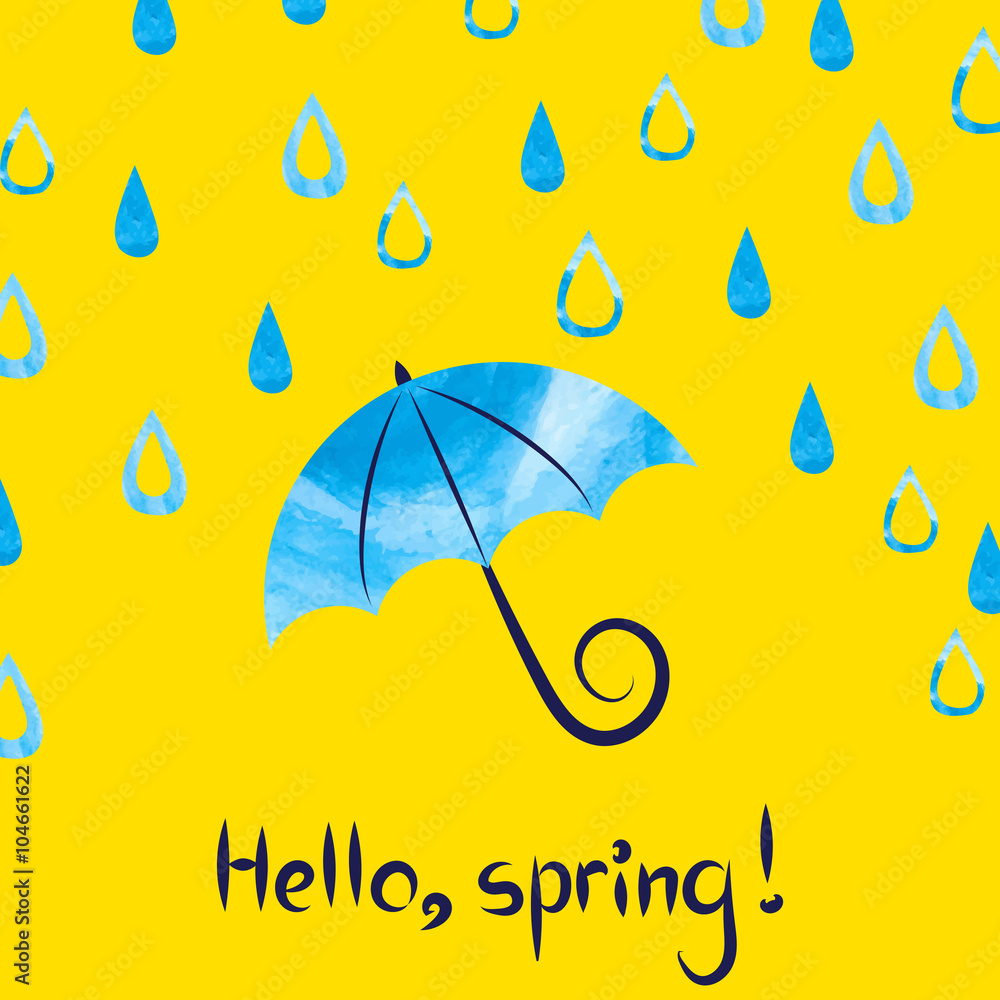 Spring Rain Umbrella
