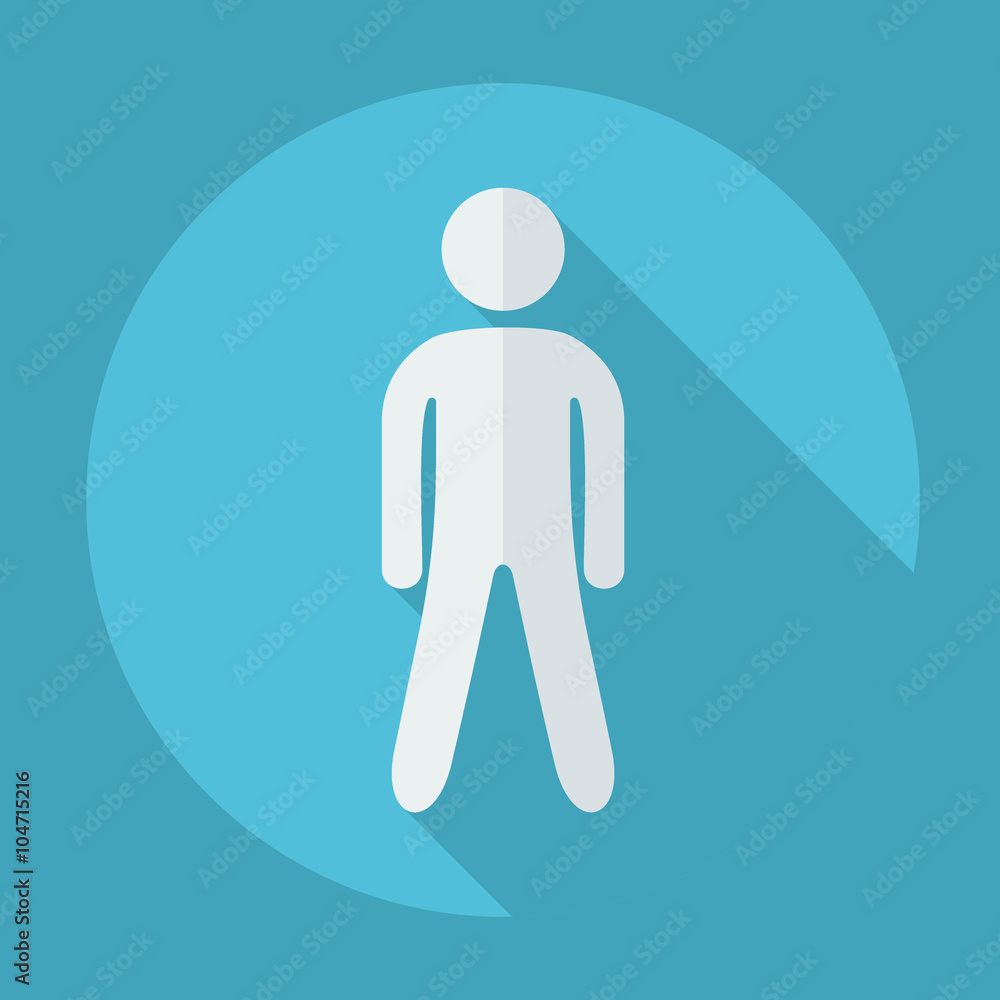stick figure of human silhouette Stock Vector | Adobe Stock