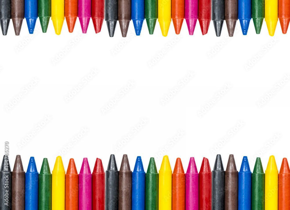 Oil Based Pencil Crayons Clipart