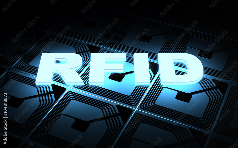 RFID chip Stock Illustration | Adobe Stock