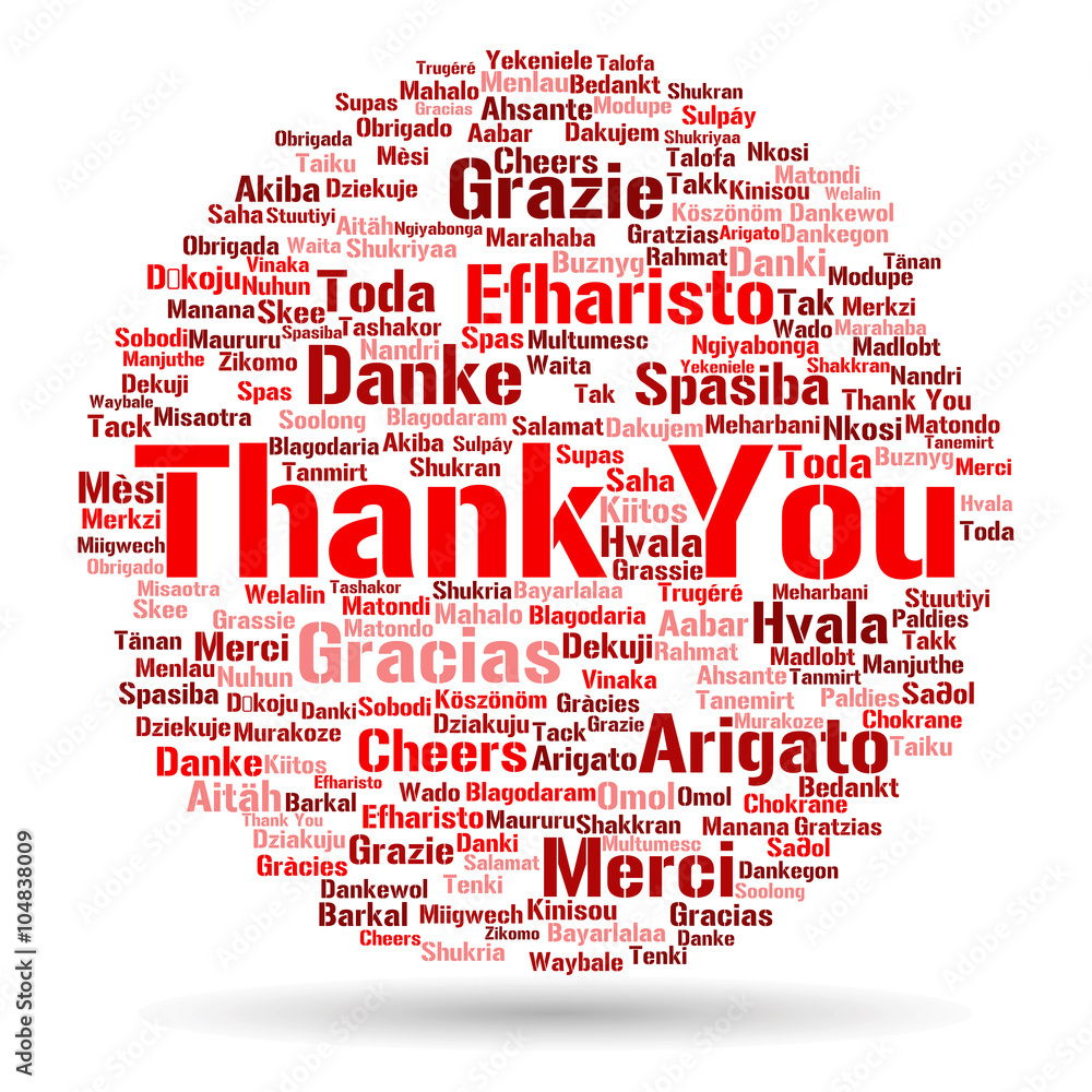 Conceptual thank you word cloud Stock Illustration | Adobe Stock Conceptual thank you word cloud Stock Illustration | Adobe Stock