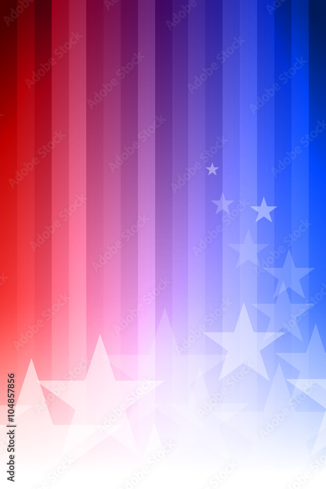 Blue and Red Star Background Stock Vector | Adobe Stock
