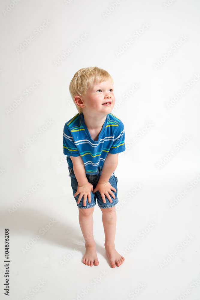 Boy Looking To The Left