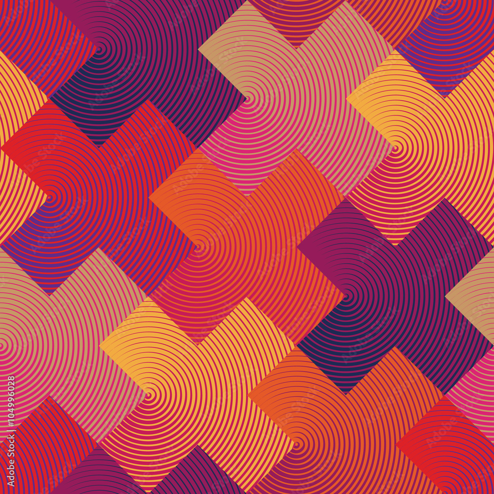 Simple Color Op Art