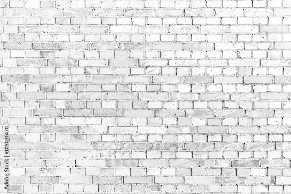 Foto de Weiße Ziegelmauer do Stock | Adobe Stock