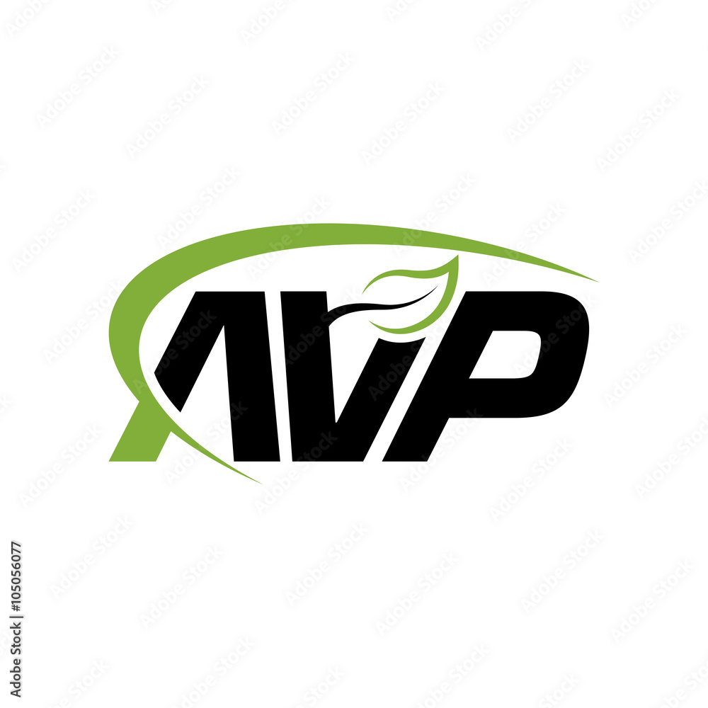 initial letter logo AVP Stock Vector | Adobe Stock