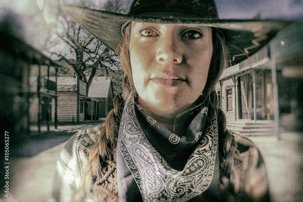 Old Western Cowgirls