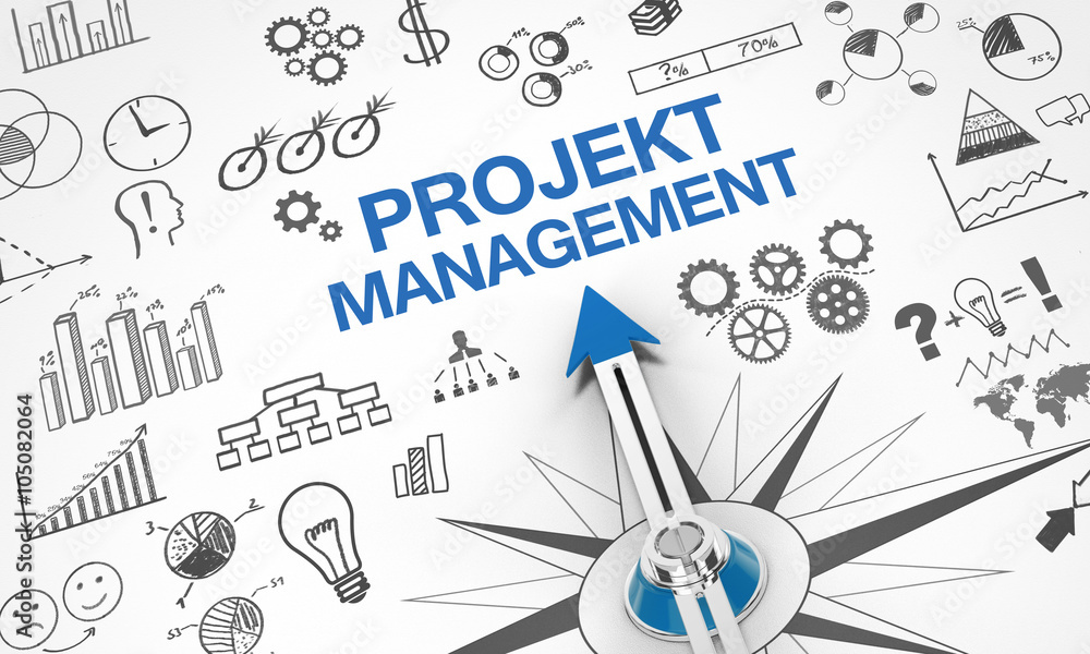 Projektmanagement Stock-Illustration | Adobe Stock