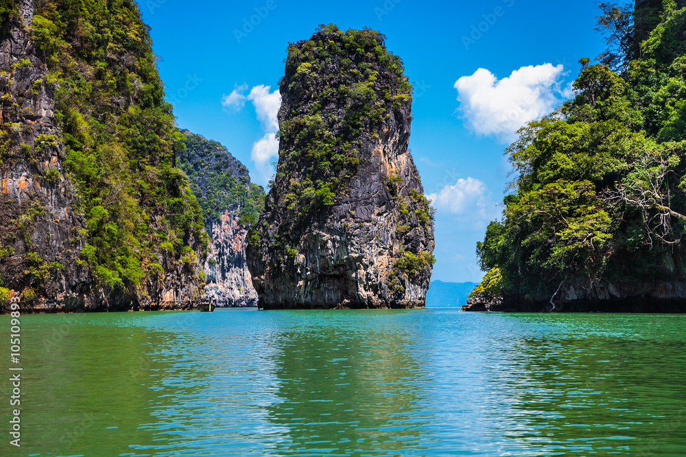 Koh Panak island in Phang Nga bay. Tailand. Stock Photo | Adobe Stock