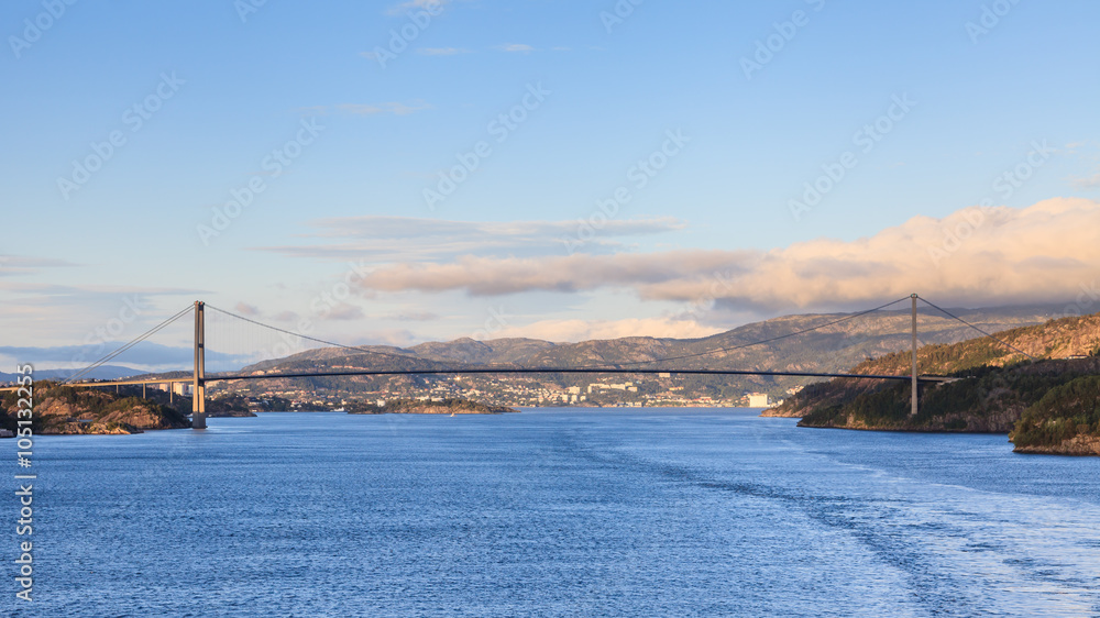 Sotra Bridge. Sotra bridge is a suspension bridge crossing ...