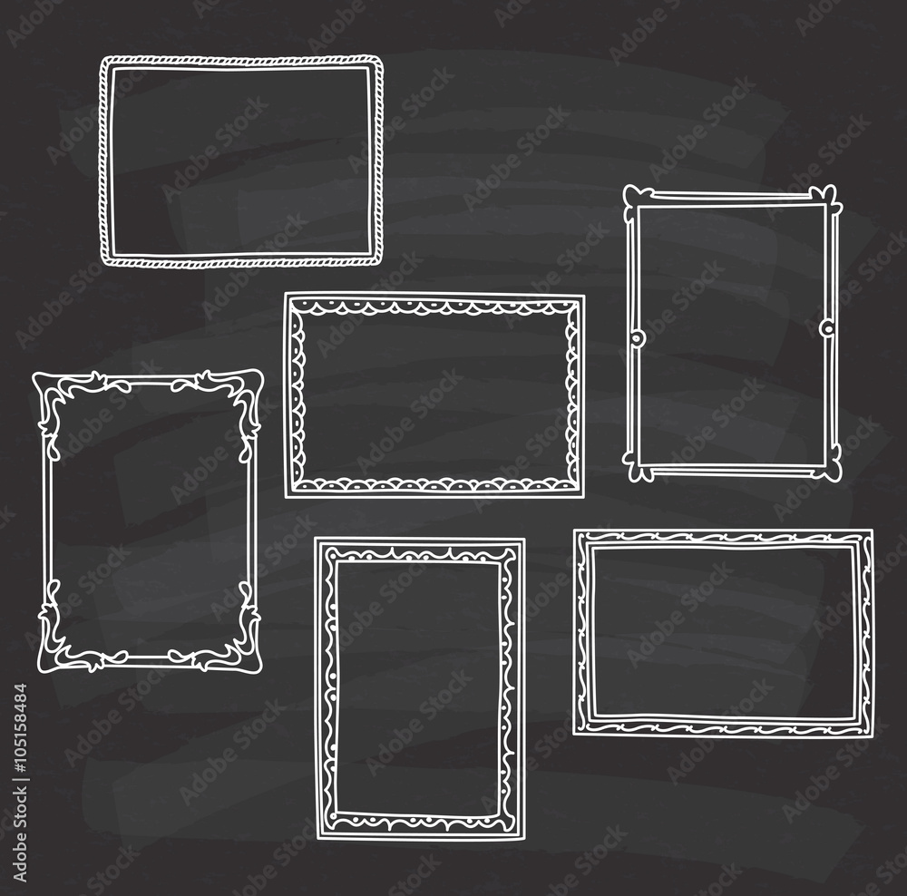 Vintage Chalkboard Frames