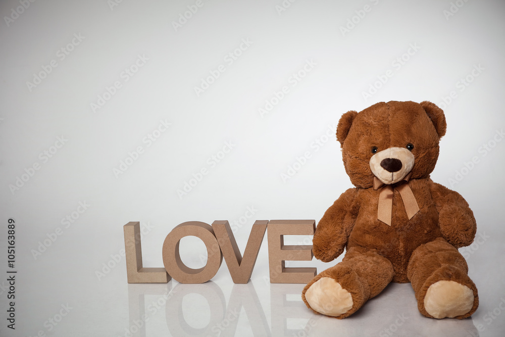 Love Teddy Stock-Foto | Adobe Stock