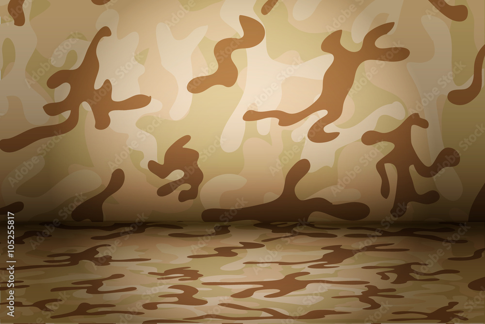 Desert Camouflage background Stock Vector | Adobe Stock