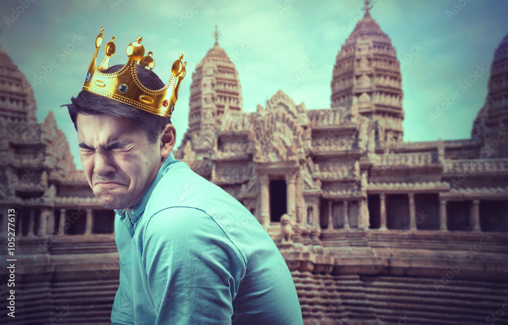 Sad prince Stock Photo | Adobe Stock